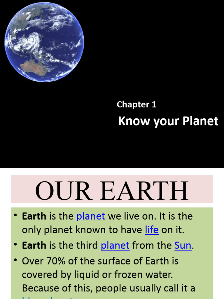 Know Your Planet Final | PDF | Map | Earth