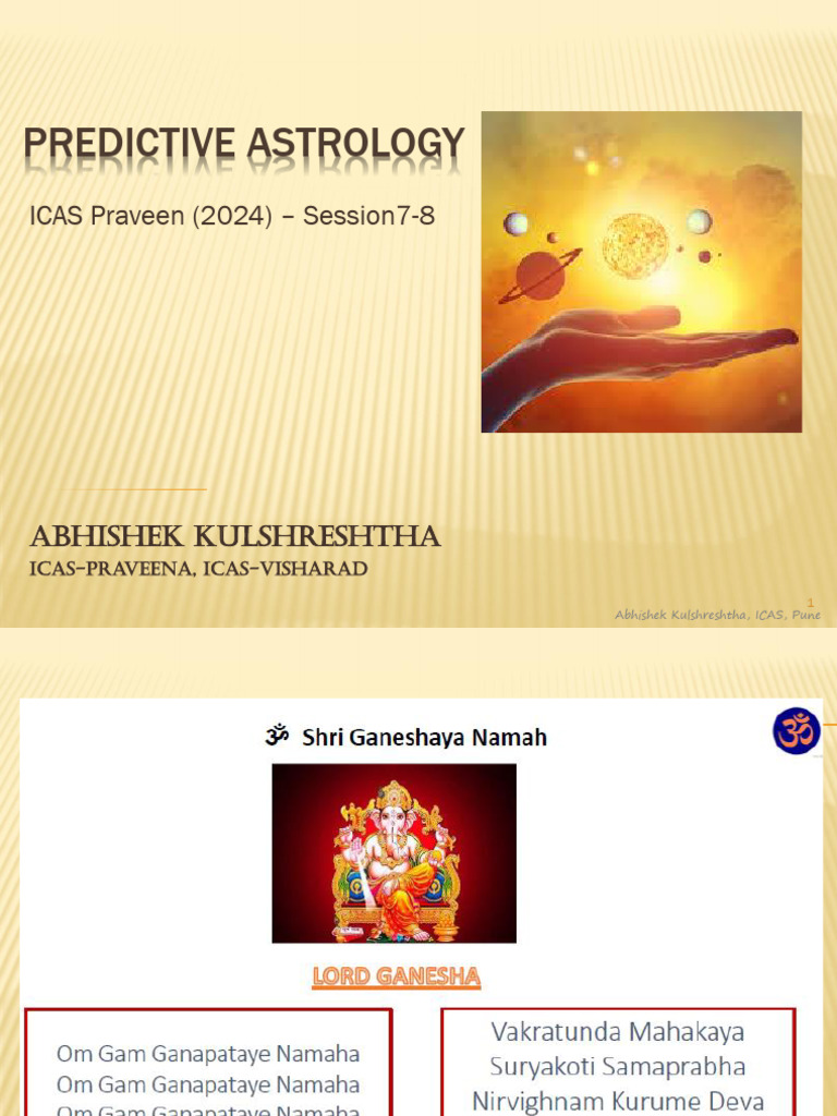 Vedic Astrology Yogas Explained | PDF | Planets In Astrology | Hindu ...