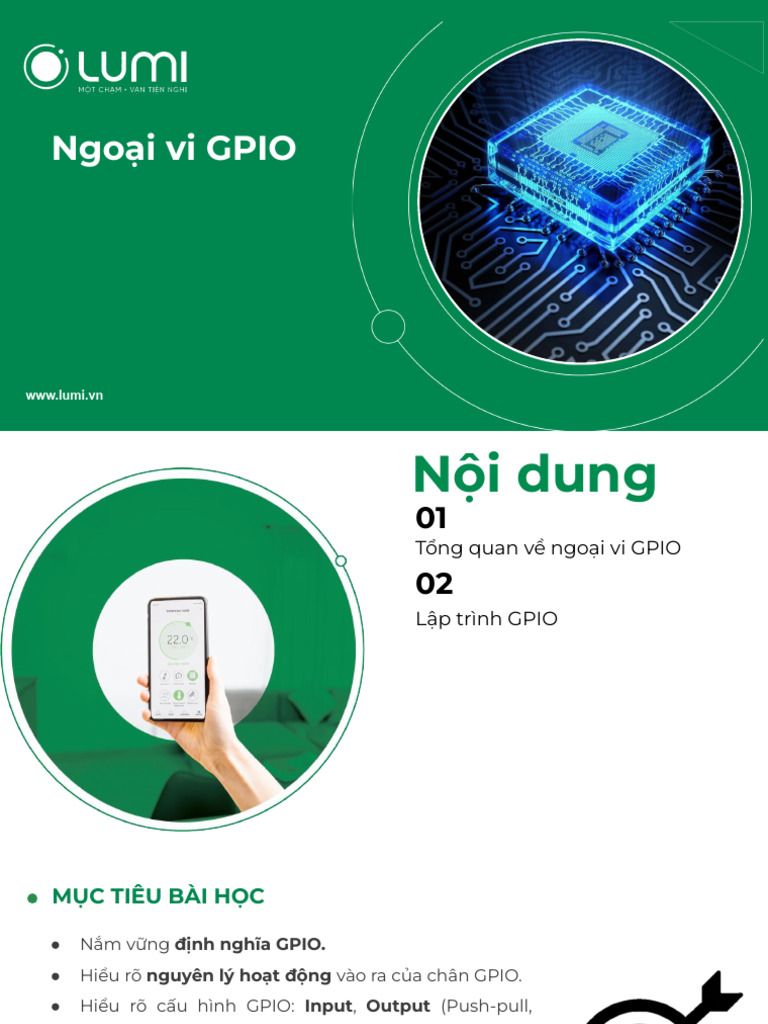 Bài 5 Ngo I VI GPIO | PDF