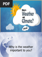 GRADE 5 WEATHER and CLIMATE - NOTES-PA3 | PDF | Climate | Weather