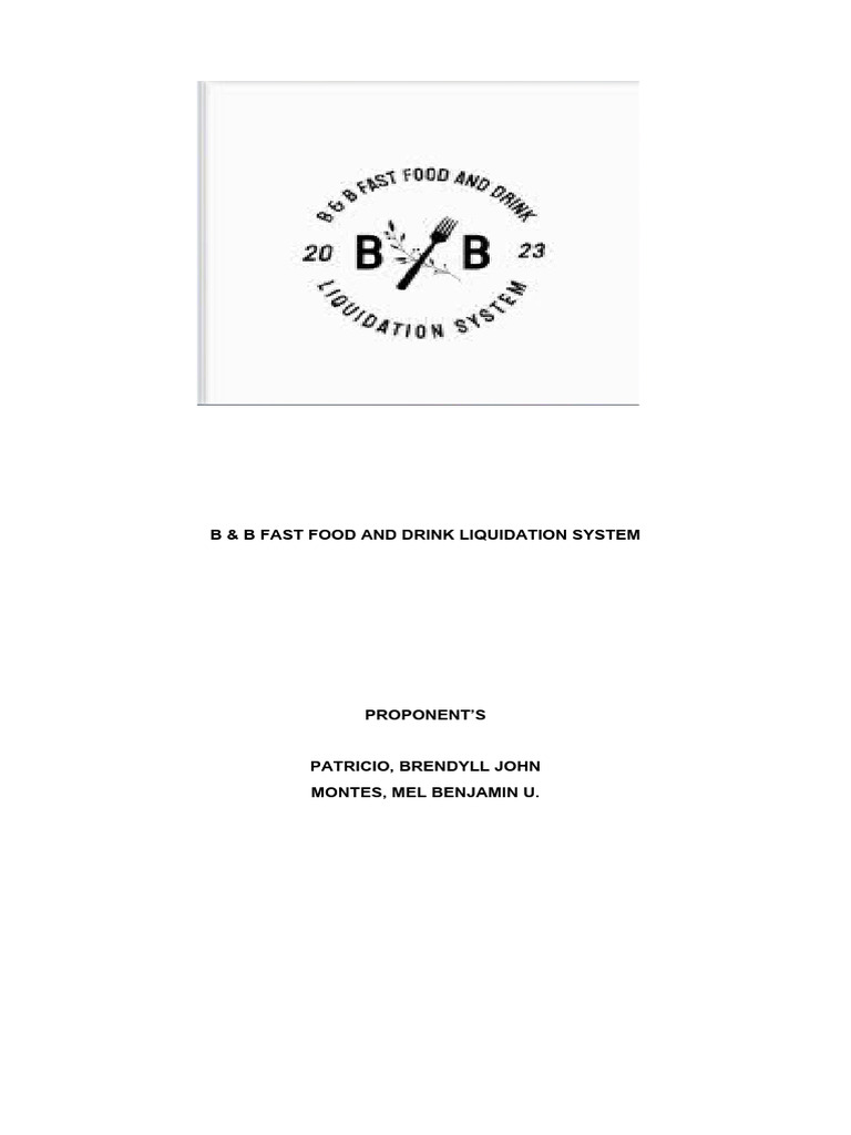 The Brgy Profiling Information System | PDF | Liquidation | Data