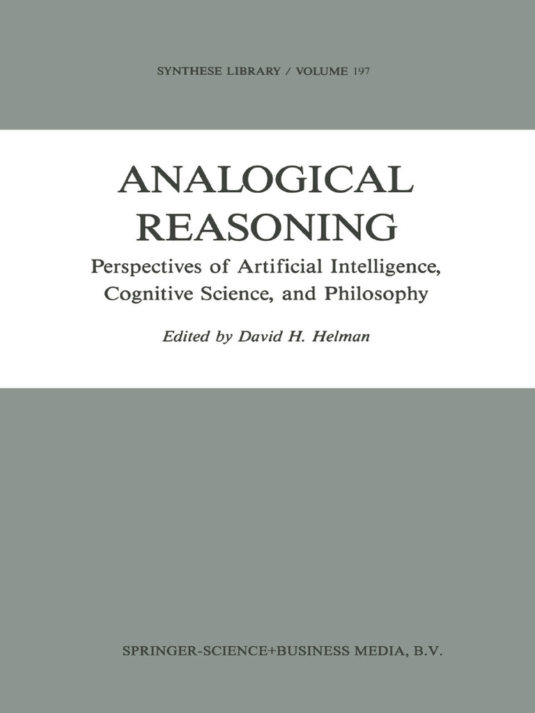 (Synthese Library 197) Mark Turner (Auth.), David H. Helman (Eds.) - Analogical Reasoning ...