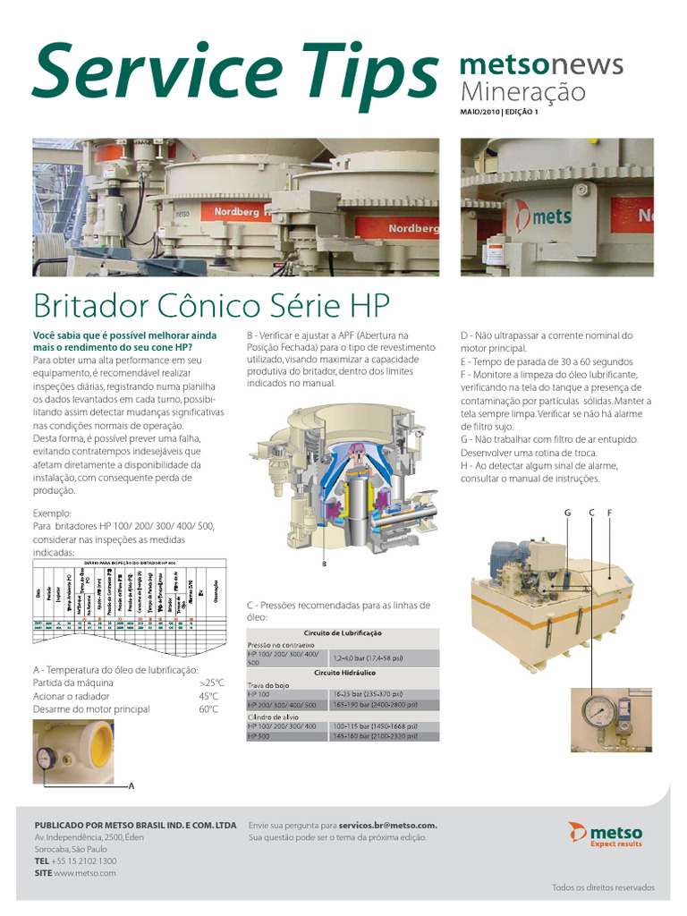 Manual Cone HP Temperatura | PDF