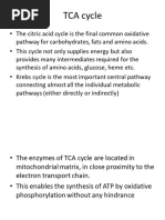 Anaplerotic and Cataplerotic Reactions of The Tca Cycle | PDF | Diet ...