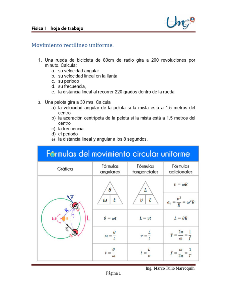 Ejercicios MCU-1 | PDF