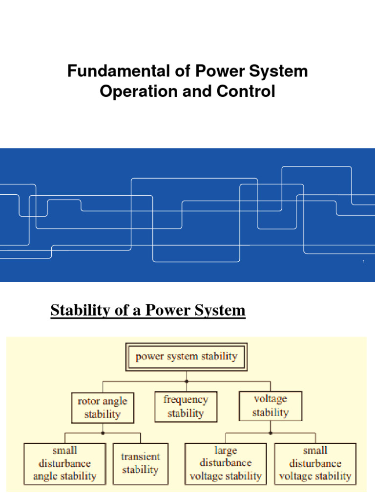 Fundamental of Power System Operation and Control | PDF | Electric ...