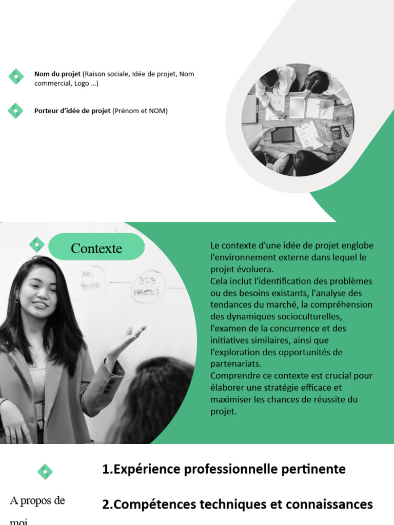 Présentation Concours D'idée OFPPT CFMB 2024 VF | PDF | Affaires