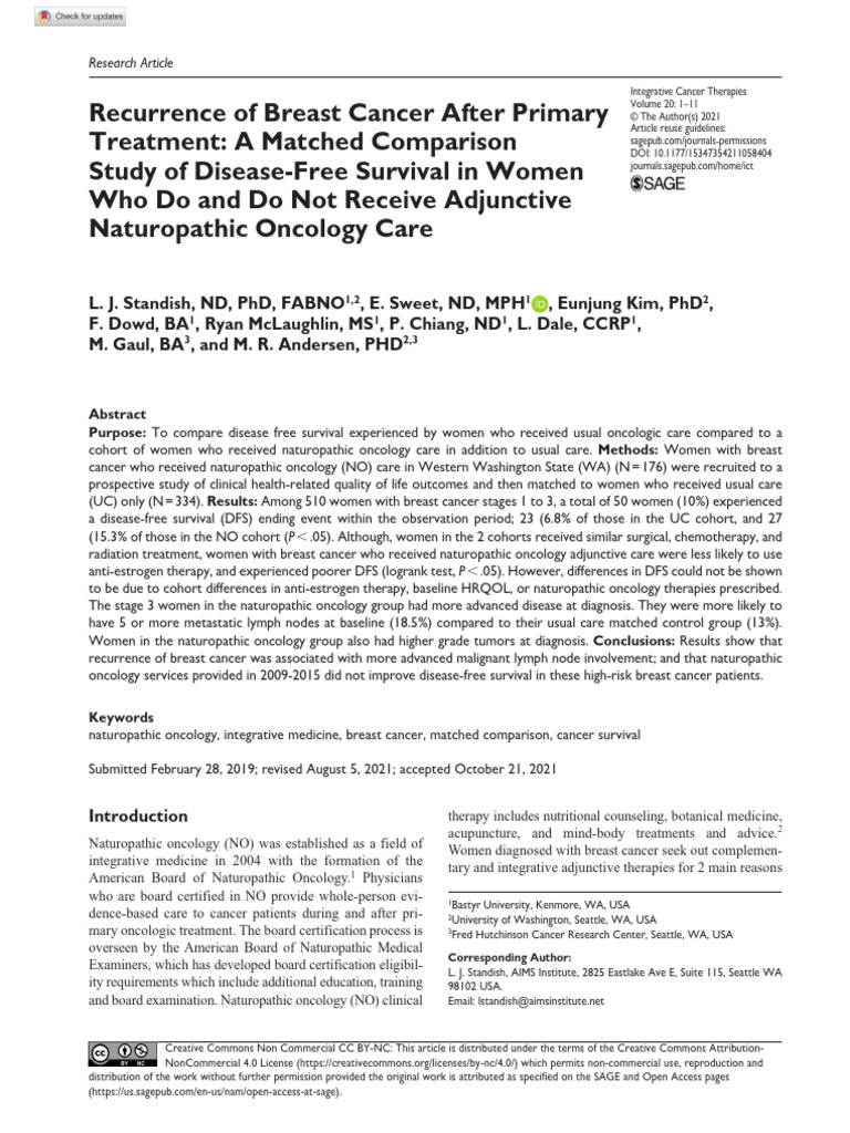 Breast Cancer | PDF | Clinical Medicine | Health Care