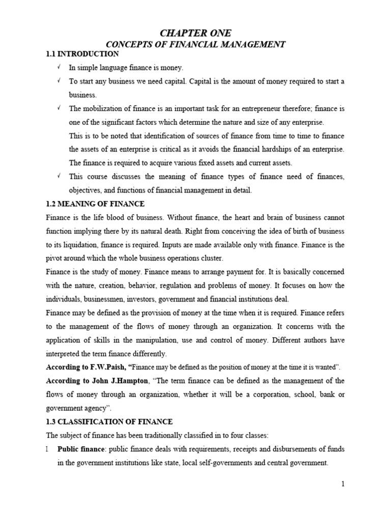 Unit 1 - Introduction To Finance | PDF | Net Present Value | Preferred Stock
