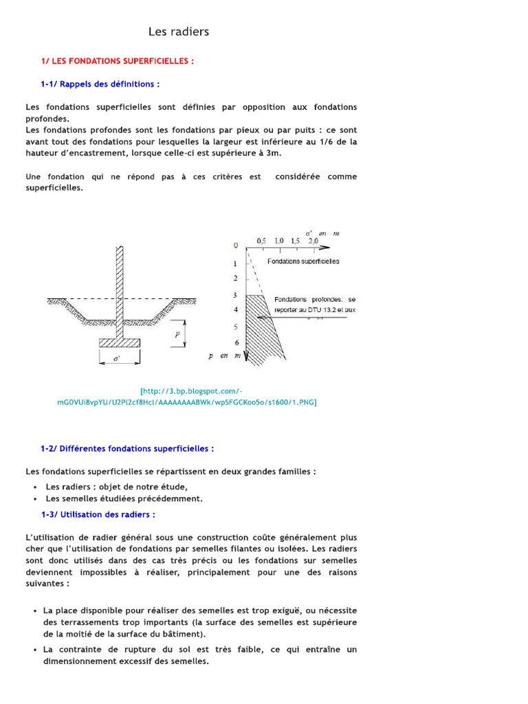 Les Radiers - Le Monde de GÉNIE CIVIL. | PDF