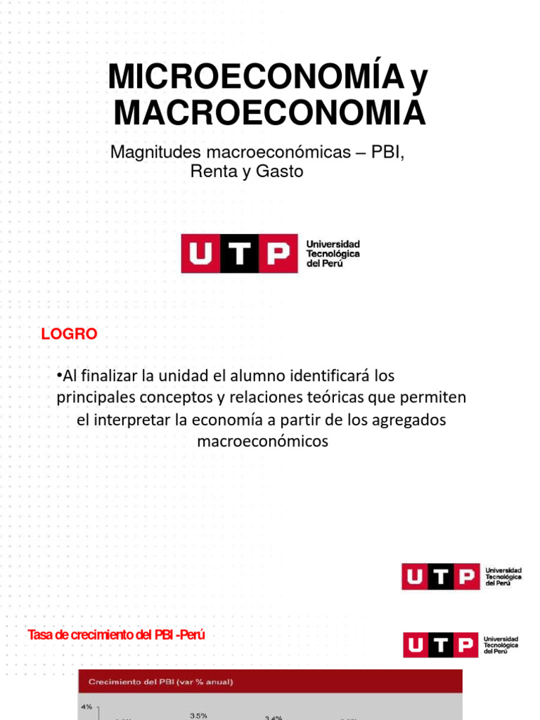 S4 - s4 - Magnitudes Macroeconómicas - PBI, Renta y Gasto | PDF | Producto Interno Bruto ...