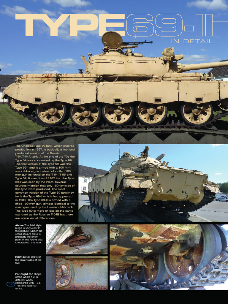 AFV70 - Type 69II in Detail | PDF | Tracked Armoured Fighting Vehicles ...