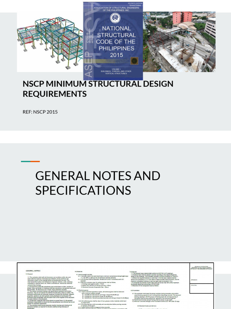 NSCP 2015 Structural Design Guidelines | PDF | Teaching Methods ...
