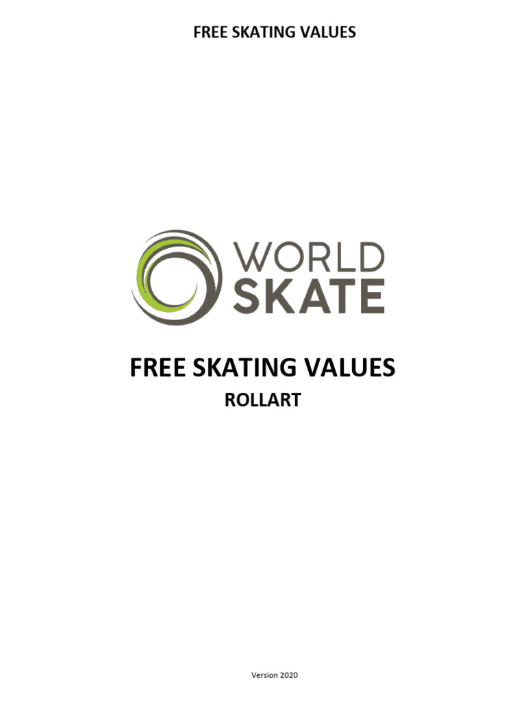 ROLLART - Free Skating Values 2020 | PDF | Figure Skating | Skating