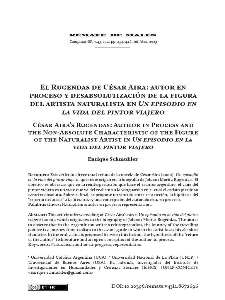 06d Enrique+Schmukler El+Rugendas+Schmukler+pronto | PDF | Autor | Perspectiva (Gráfica)