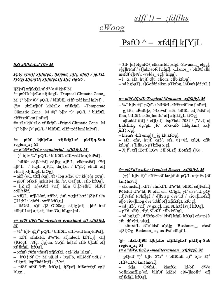 10 Class Social Note Geography | PDF