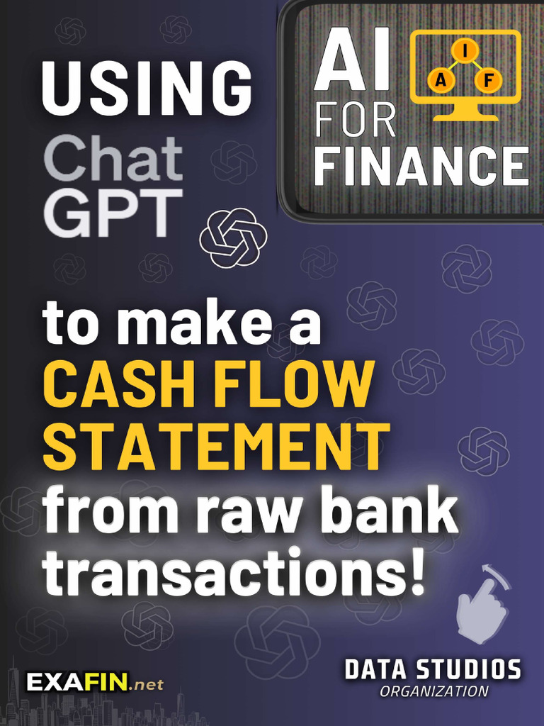 ChatGPT For Making A Cash Flow Statement From Raw Data | PDF