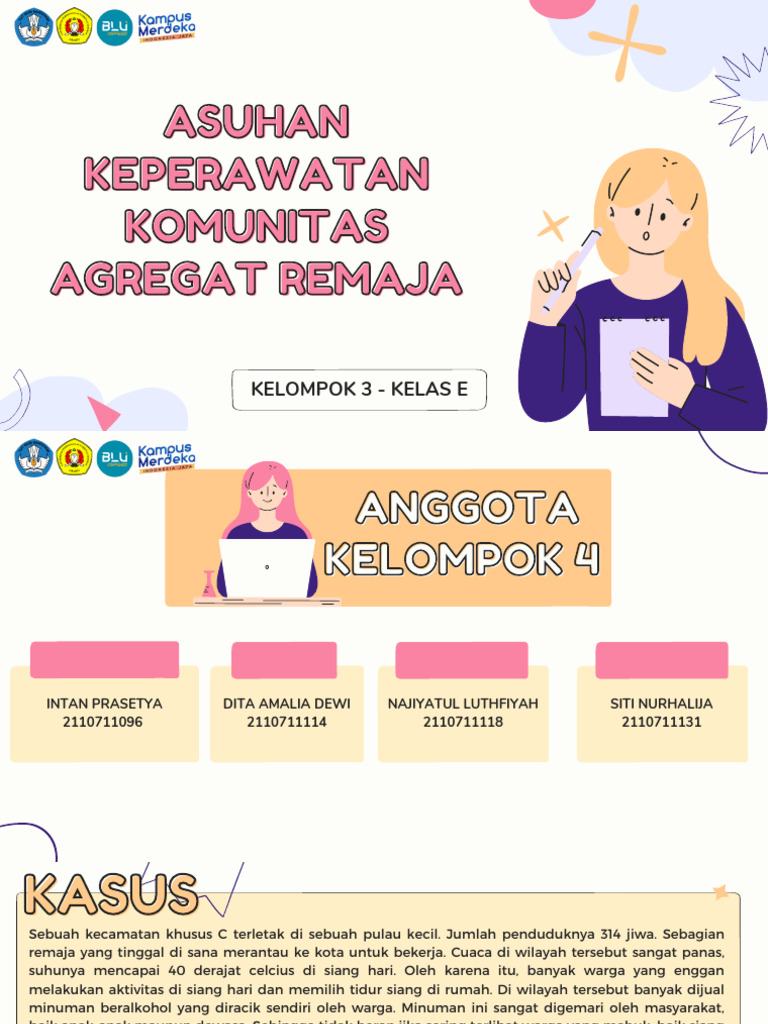 Asuhan Keperawatan Komunitas Agregat Remaja | PDF
