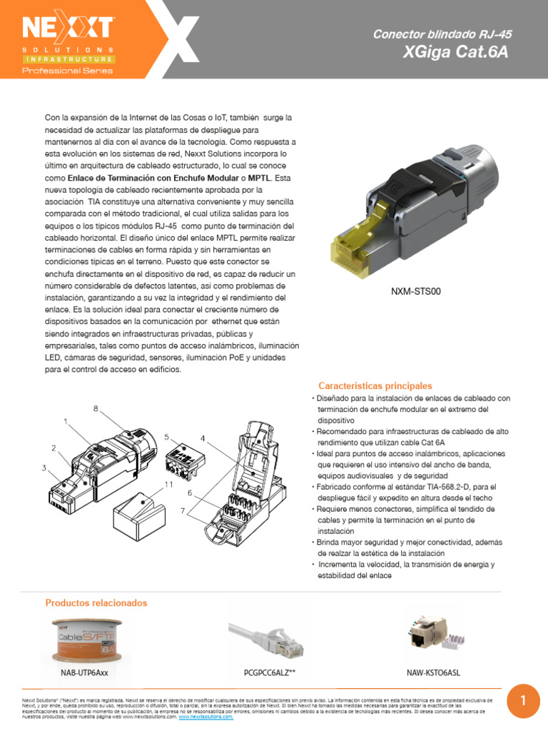 NXM STS00 Datasheet SPA | PDF | Internet de las Cosas | Punto de acceso ...