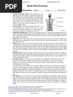 Back Exercises in 15 Minutes A Day - Mayo Clinic | PDF | Medicine ...