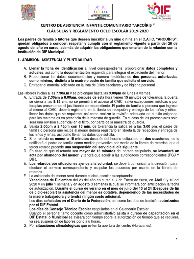 Centro de Asistencia Infantil Comunitario Centro de Asistencia Infantil Comunitario