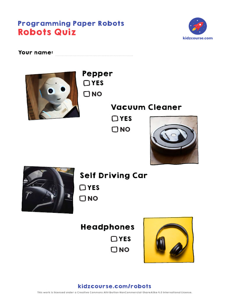 Programming Paper Robots Guide | PDF