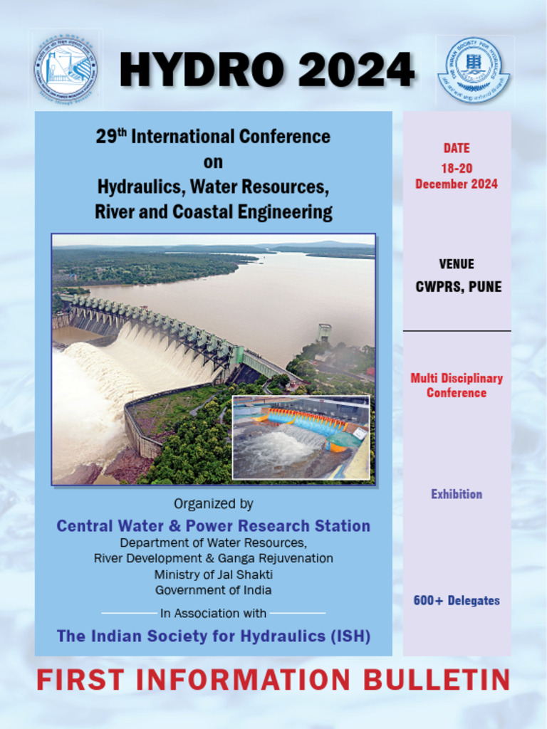 Information of HYDRO 2024 | Download Free PDF | Drainage Basin | Hydrology