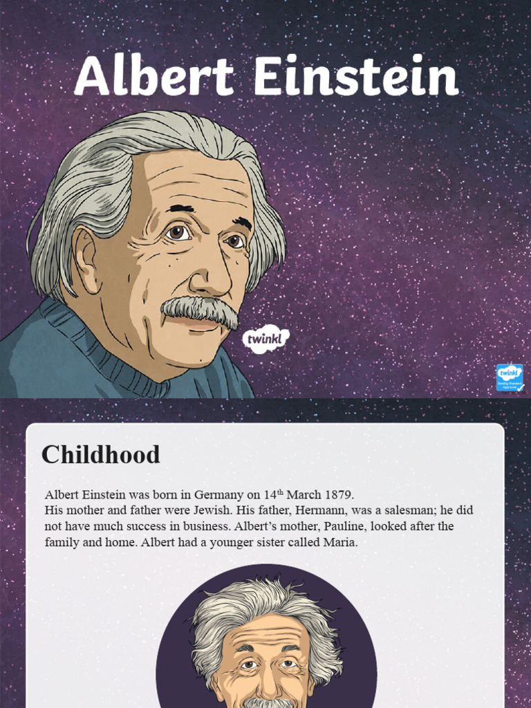 t2 S 1308 Ks2 Albert Einstein Information Powerpoint English Ver 2 ...