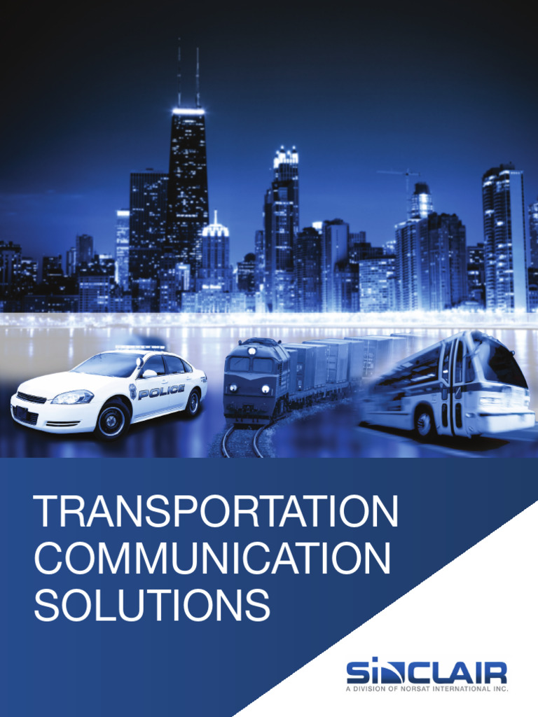 Sinclair Transportation Brochure | PDF | Antenna (Radio) | Ultra High ...