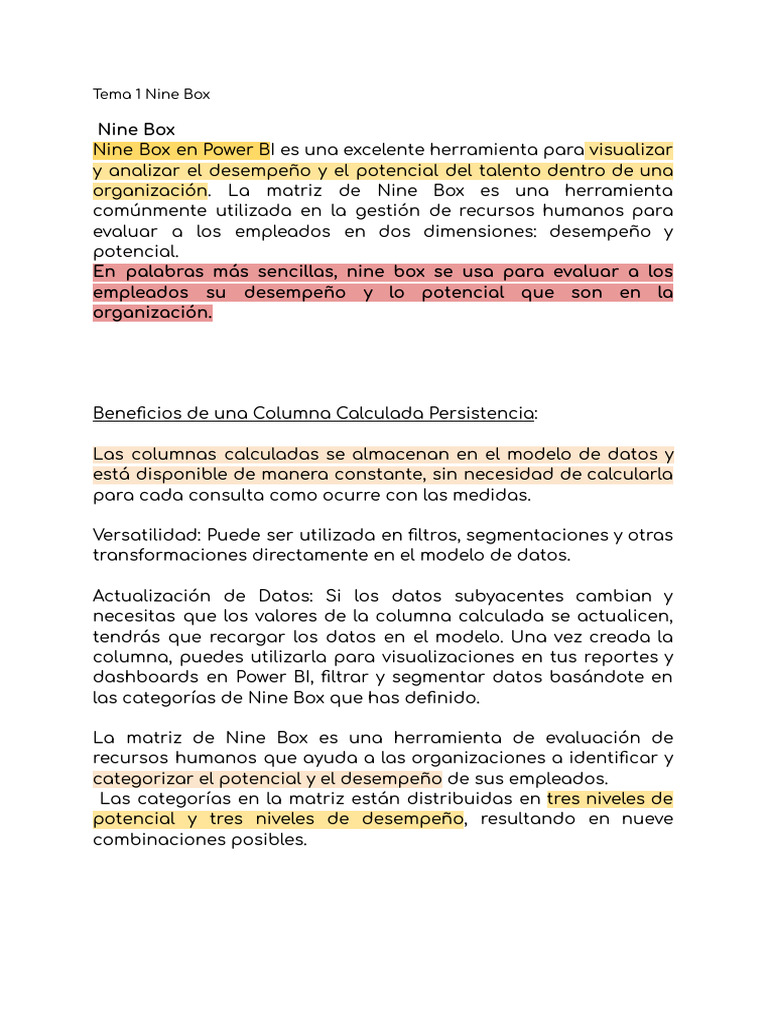 Resumen Control Talento 2 | PDF | Cuentacuentos | Gestión de recursos humanos