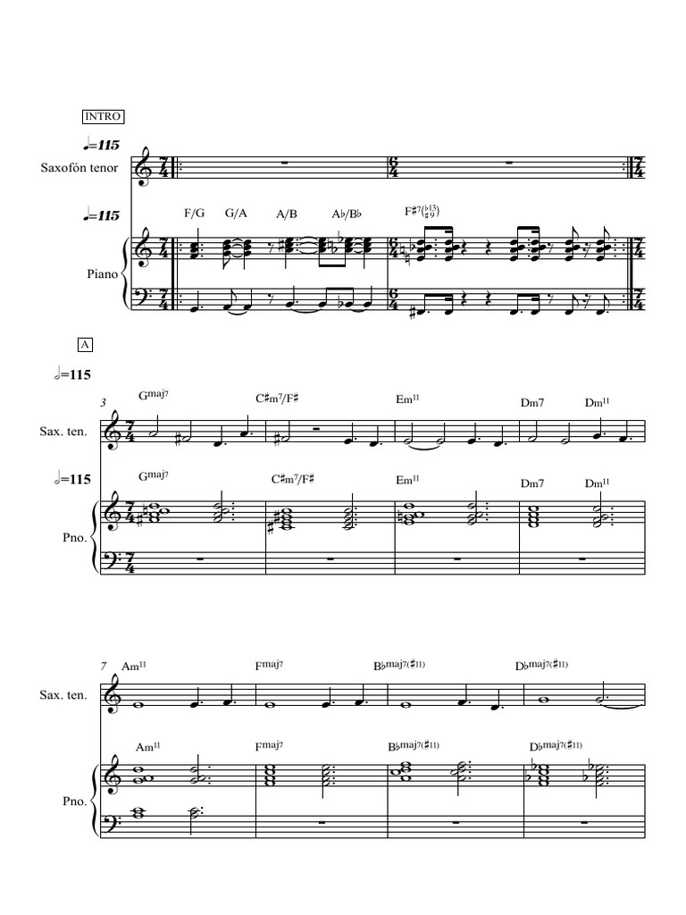 Lead Sheet Blinded - Partitura Completa | PDF
