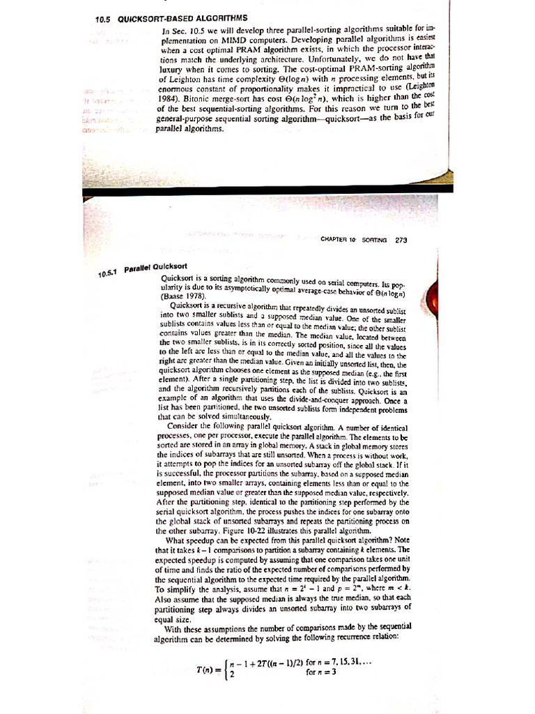 Parallel Algorithm Pdf