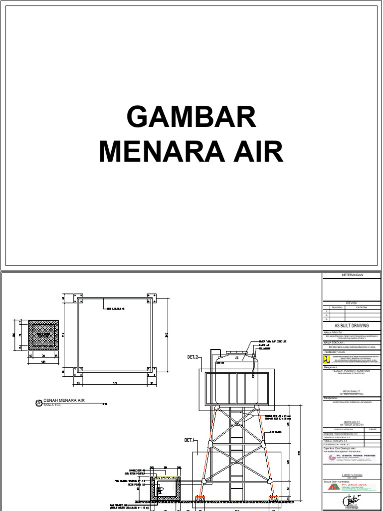Detail Menara Air | PDF