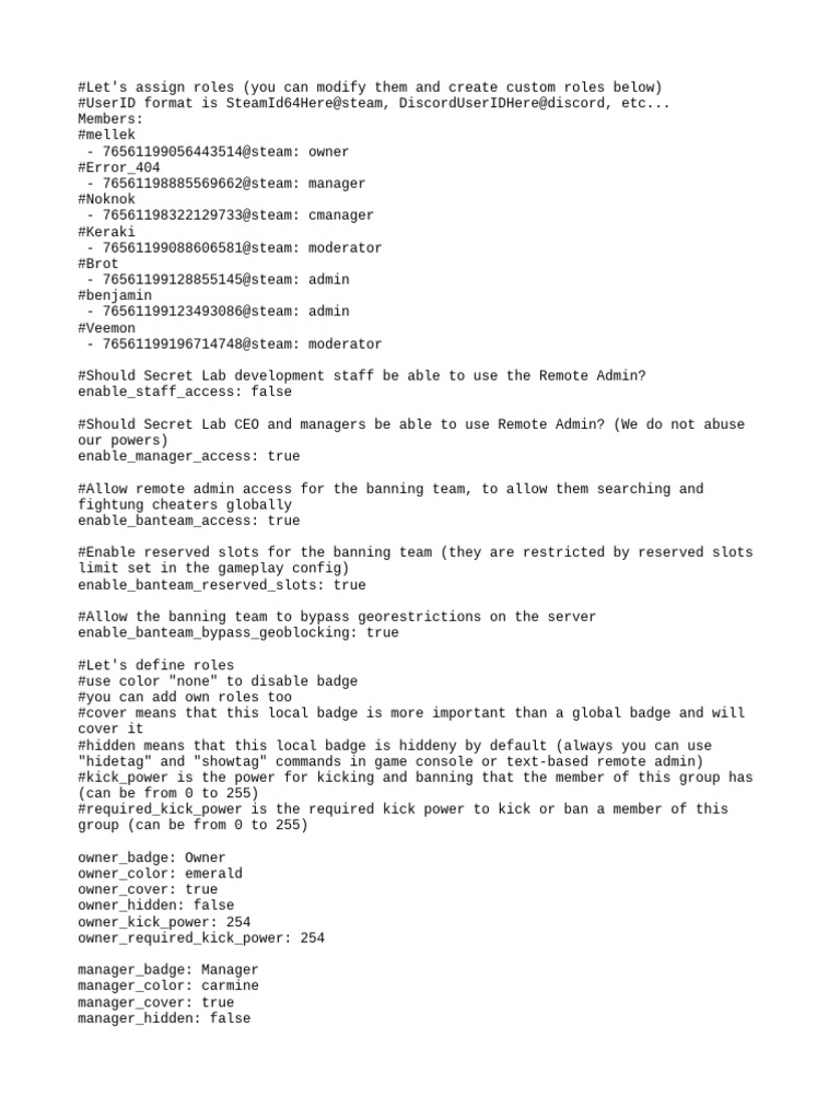 Config Remoteadmin | PDF | Computing | System Software