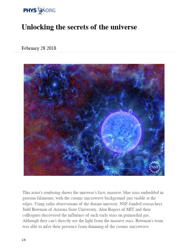 Ste | PDF | Universe | Dark Matter