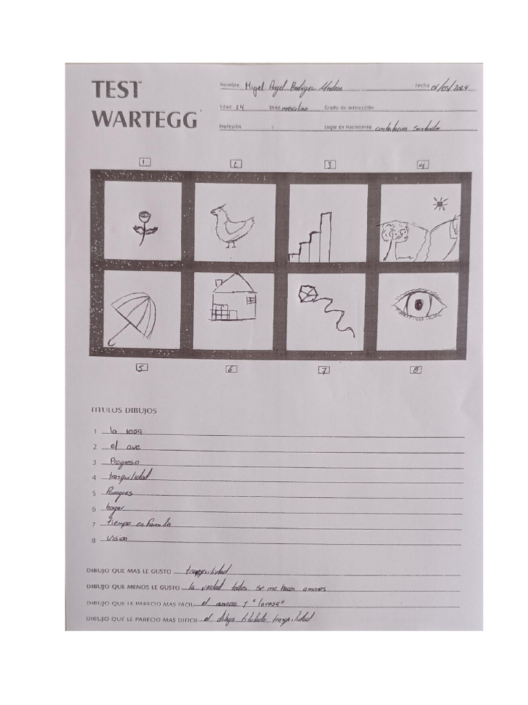 Test Wartegg | PDF