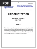 2025 Maths Lit GRD 12 Term 2 Assignment Memo | PDF