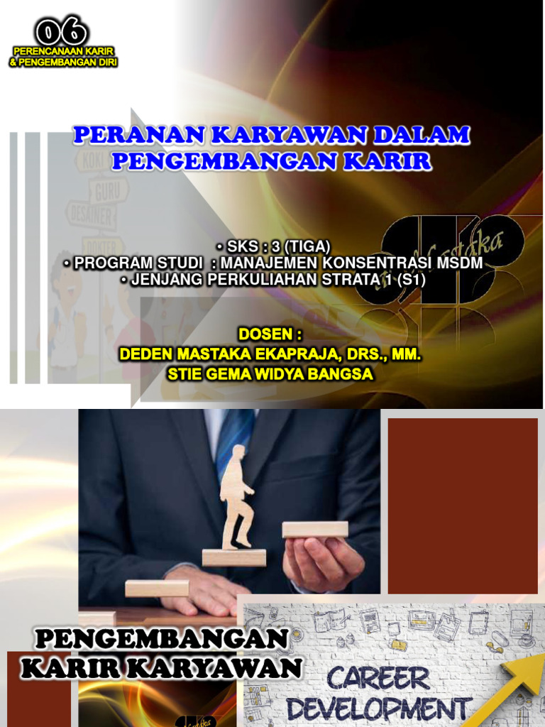 PTM 06 PKPD - Peranan Karyawan Dalam Pengembangan Karir | PDF