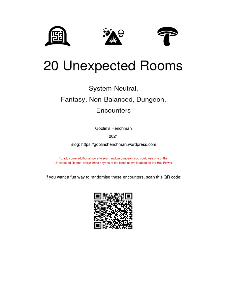 20 Unique Dungeon Encounter Rooms | PDF | Mosaic