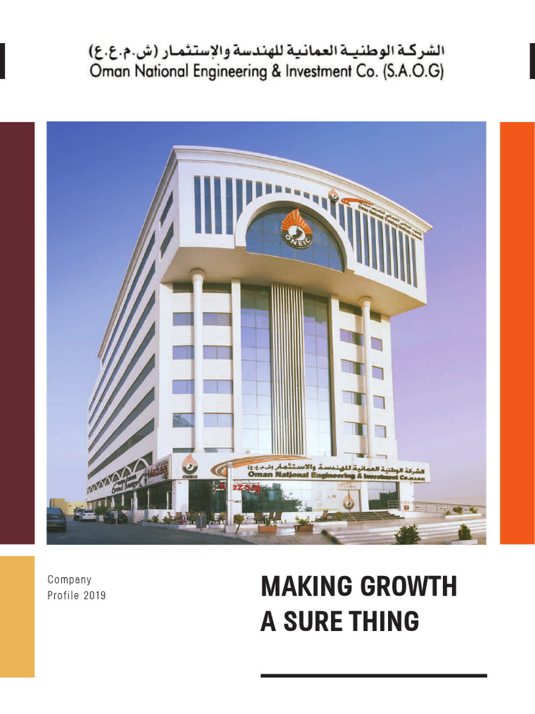 ONEIC 2019 Company Profile Overview | PDF | Occupational Safety And ...