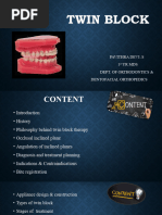 Twin Block Appliance | PDF | Mouth | Science & Mathematics