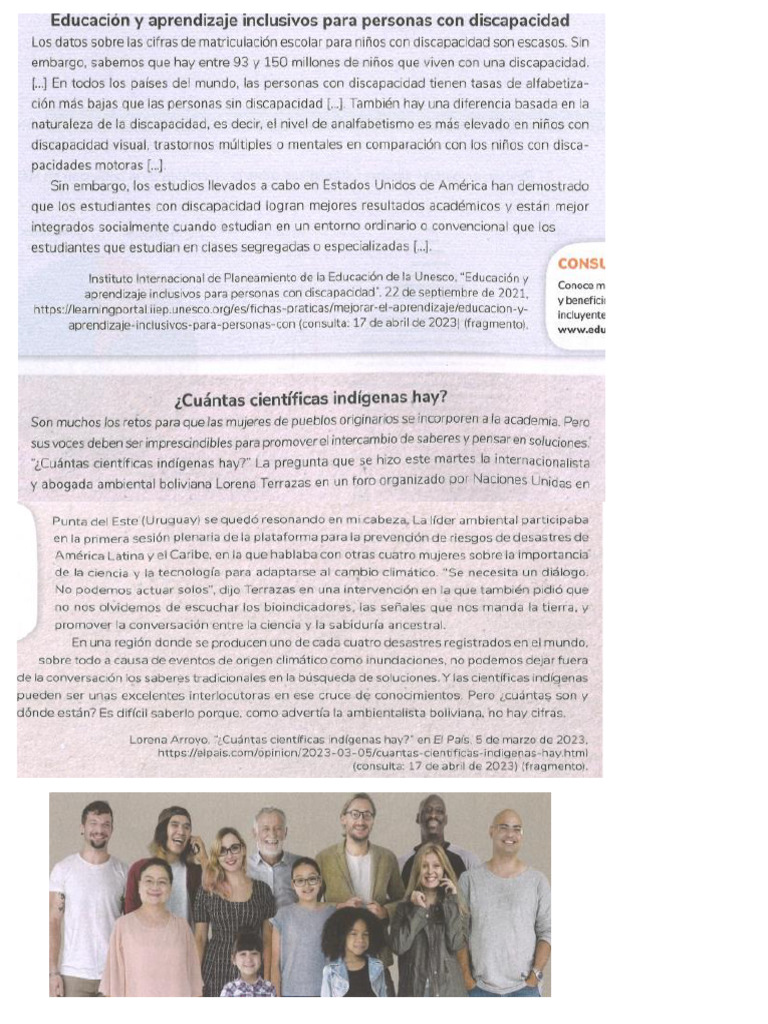 Actividades Segundo - Proyecto 7 | PDF