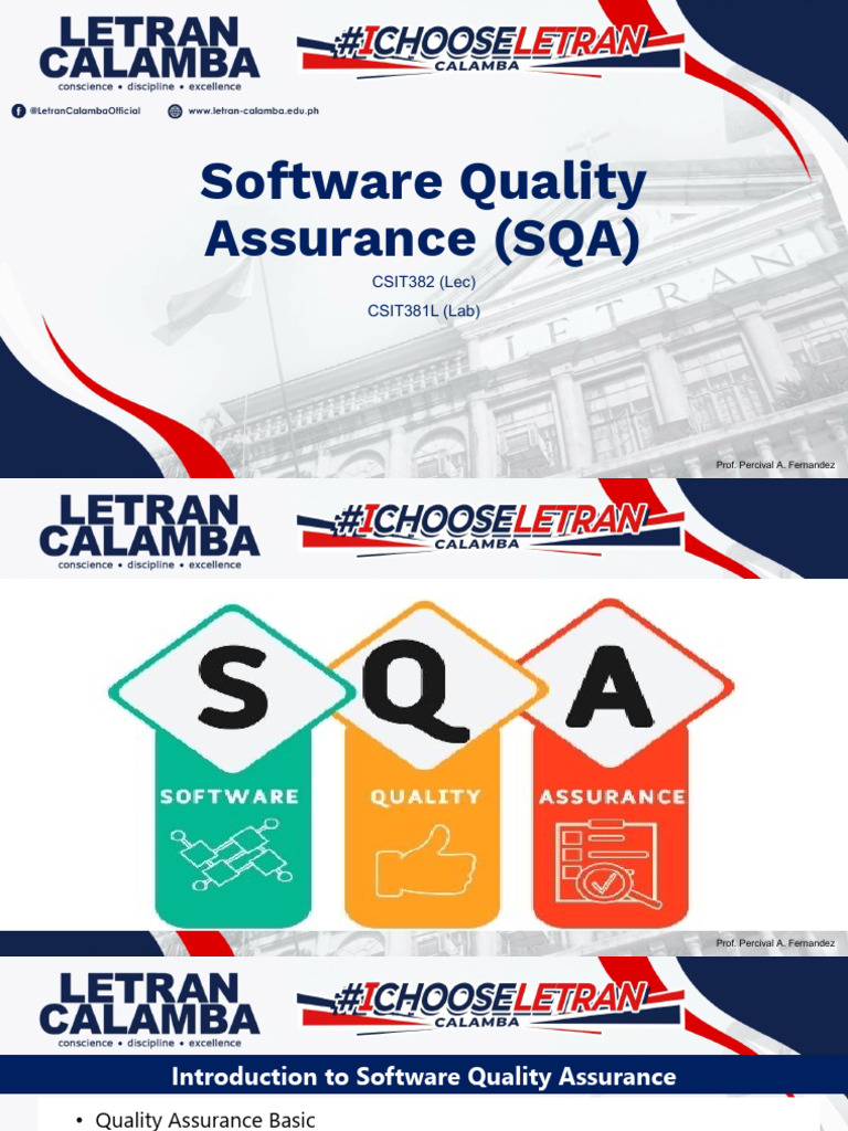 Week 1 | PDF | Quality Assurance | Quality Management