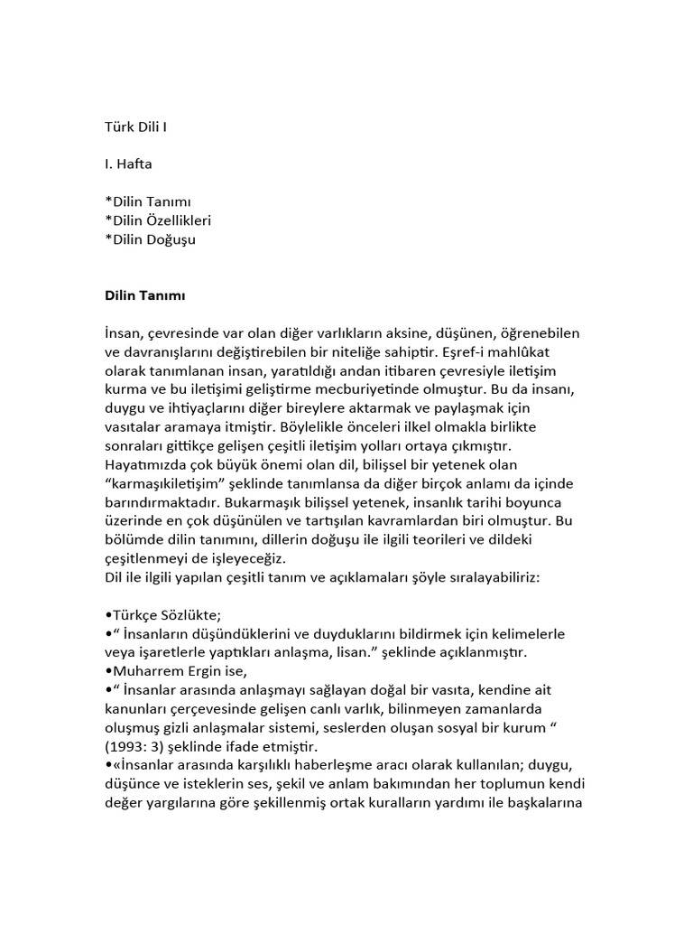 Vize Ders Notlarä 1 | PDF