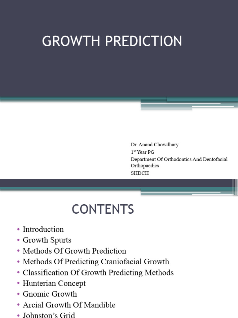Growth Prediction | PDF