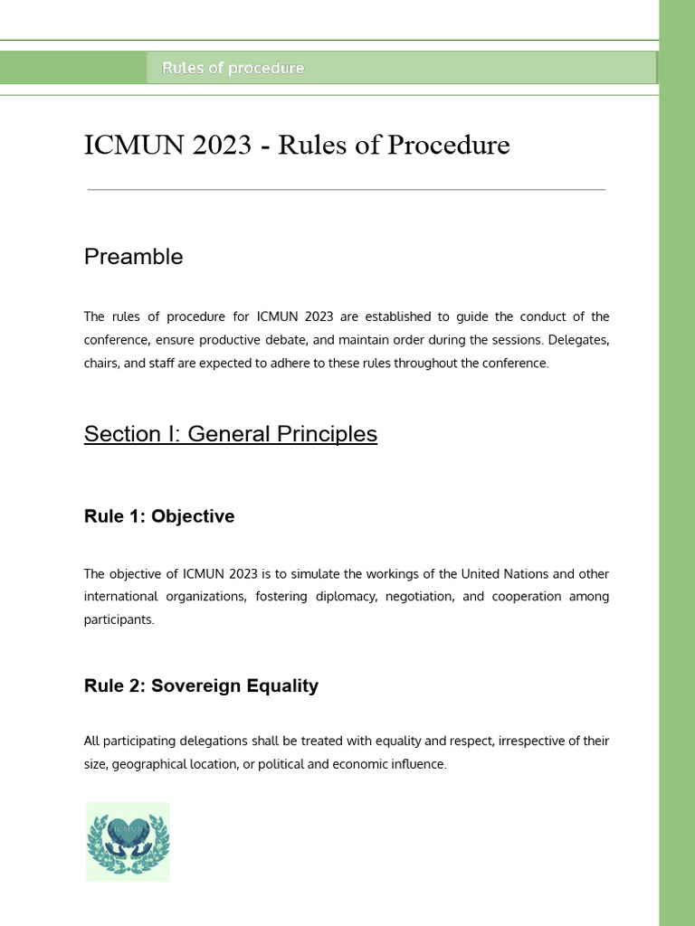 Rules of Procedure | PDF | Constitutional Amendment | Ratification