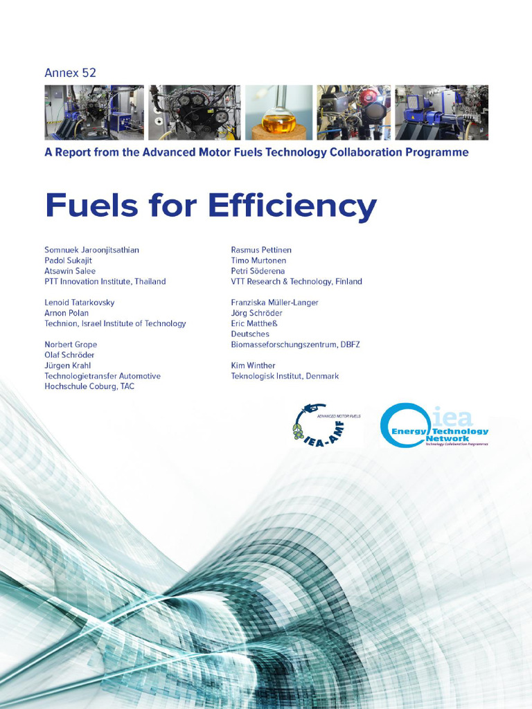 Fuel For Efficiency | PDF | Biofuel | Engines
