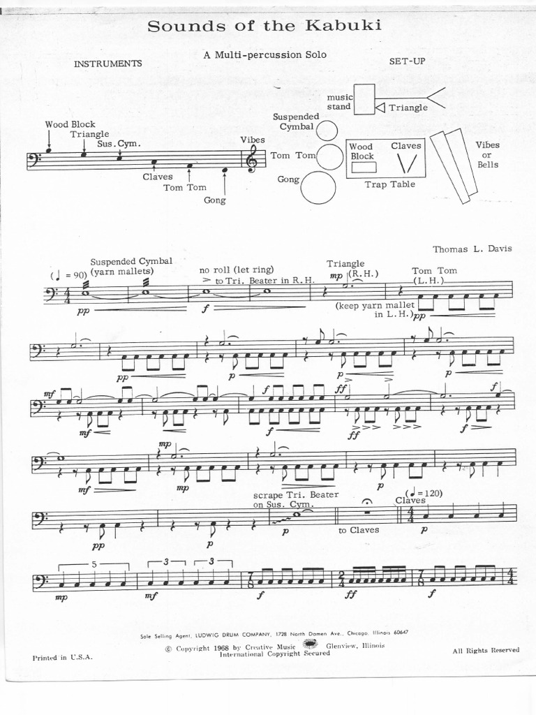Sounds of The Kabuki | Download Free PDF | Percussion Instruments ...