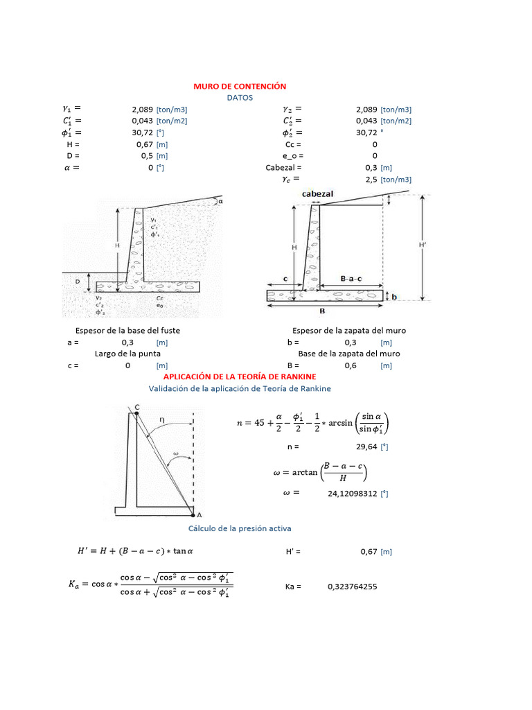 Muro 2 Verificacion | PDF