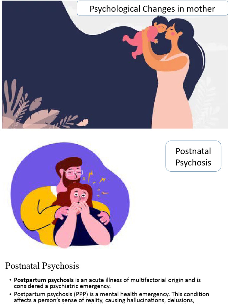 Psychological Changes in Mother. | PDF | Psychosis | Postpartum Depression